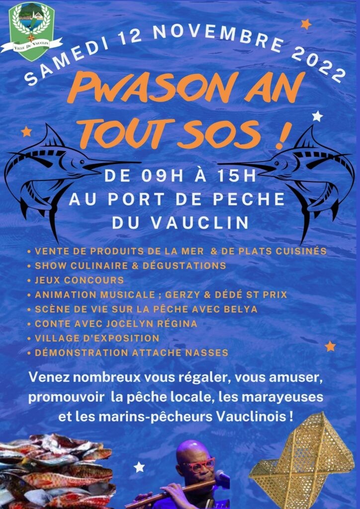 Pwason An Tout Sos ! Samedi 12 novembre 2022 - Komin Voklen