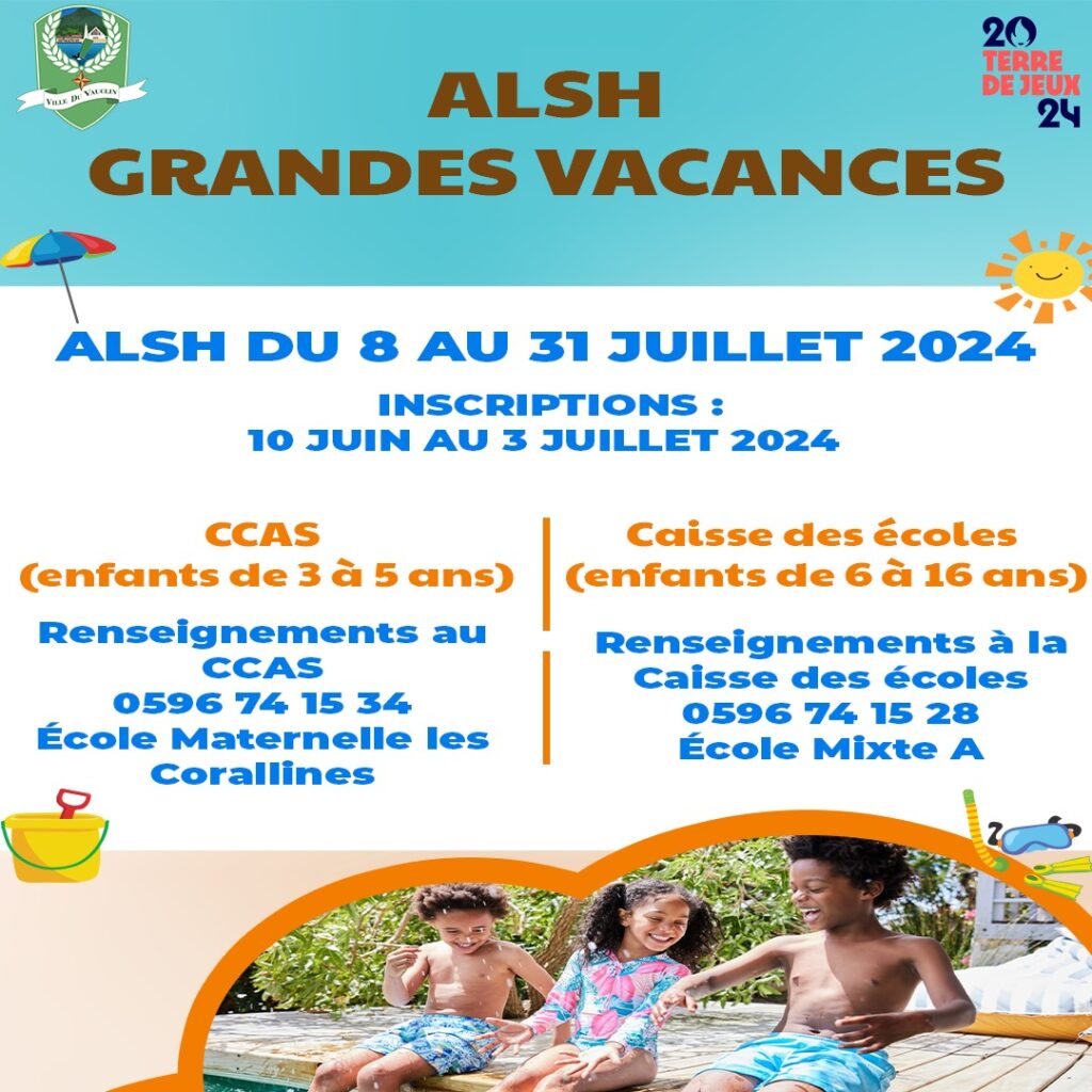 Inscriptions ALSH des grandes vacances - Komin Voklen Inscriptions ALSH des grandes vacances - Komin Voklen